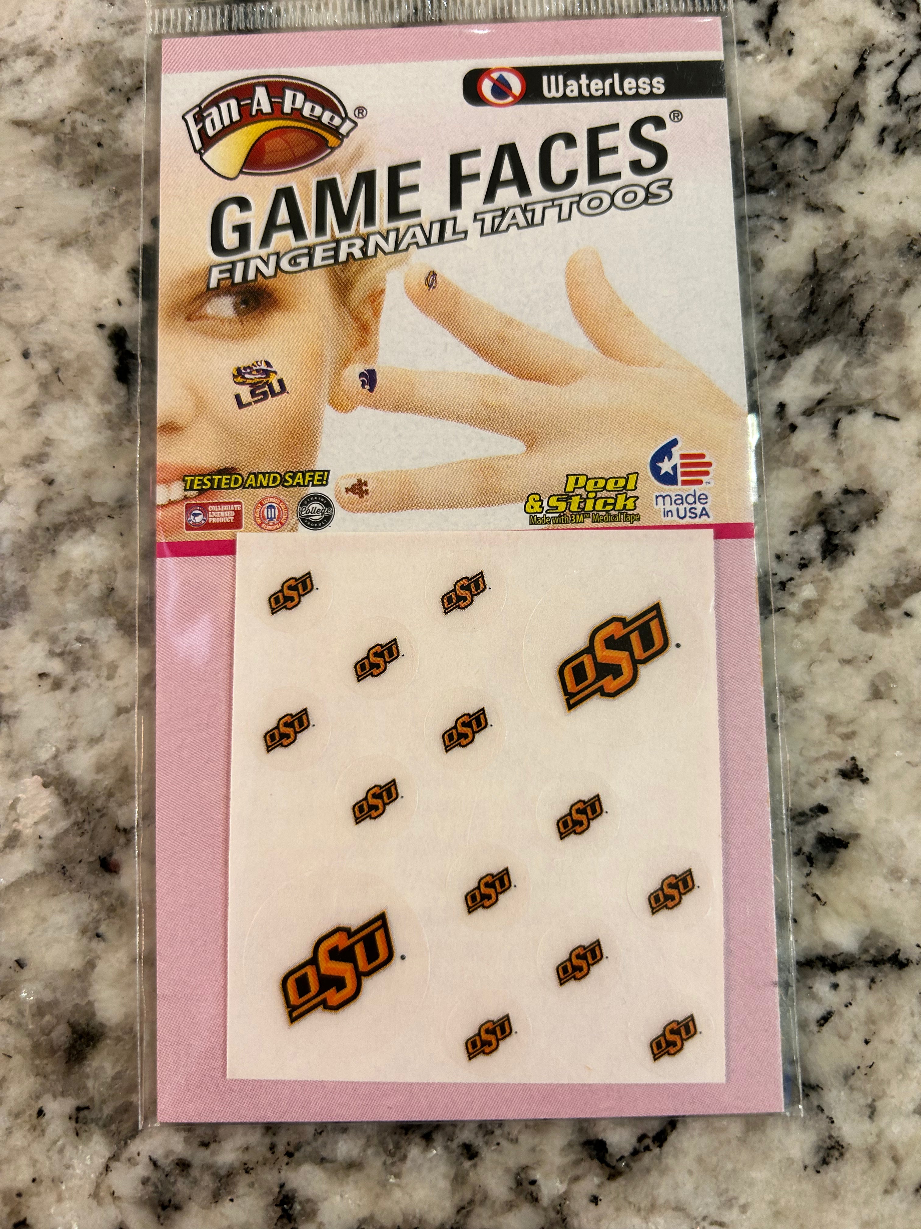 OSU Nail Decals – Rhinestone Cowgirl Stillwater